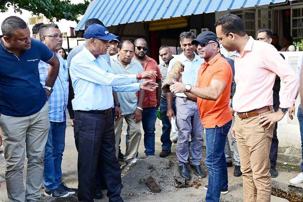 CWA: Phase 1 of pipe replacement project in the region of Mahebourg ...
