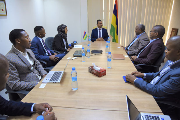 Delegation from the Kingdom of Eswatini calls on Minister Balgobin
