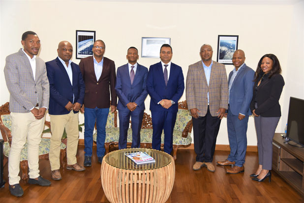 Delegation from the Kingdom of Eswatini calls on Minister Balgobin