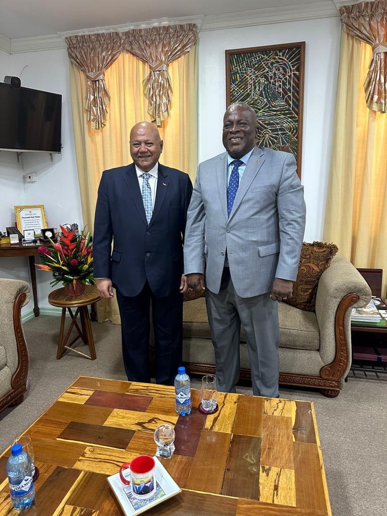 High Commissioner of Mauritius presents Letters of Credence to ...