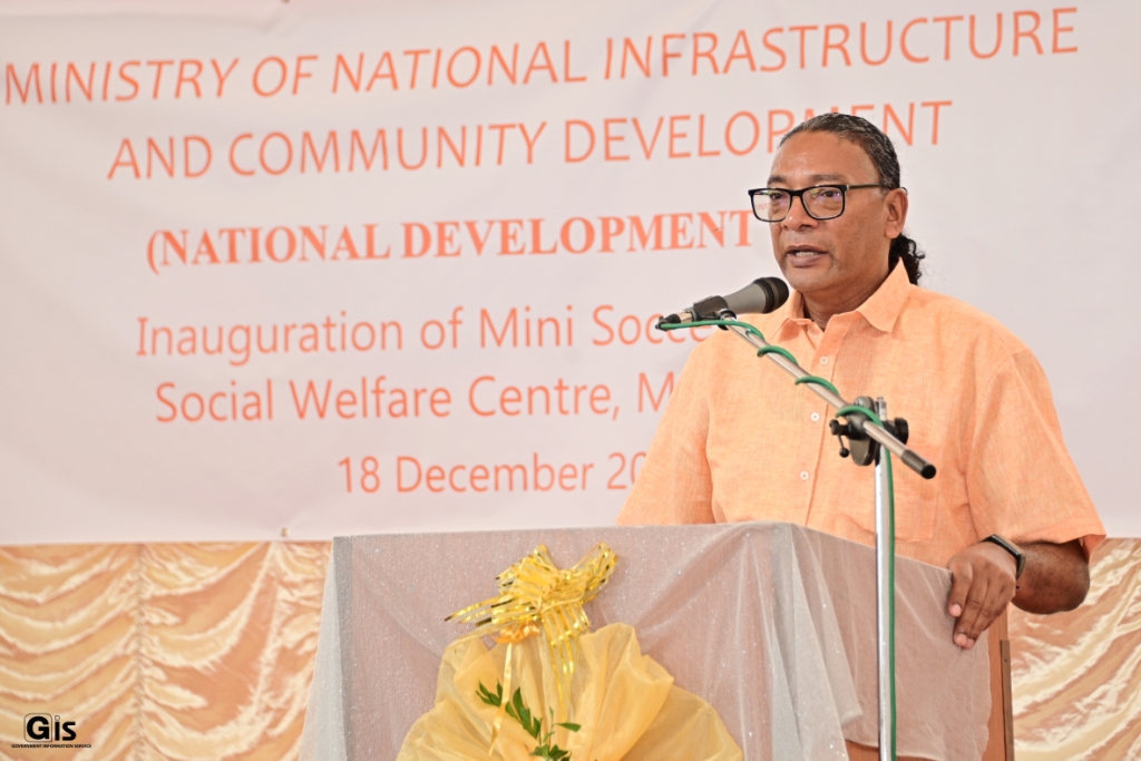 Inauguration of Mini Soccer Pitch at Mare Tabac