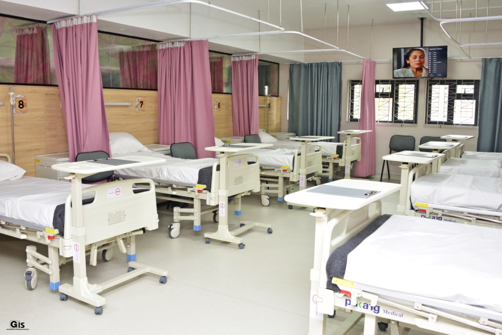 Inauguration of the ladies’ ward 1-6 at Jawaharlal Nehru Hospital