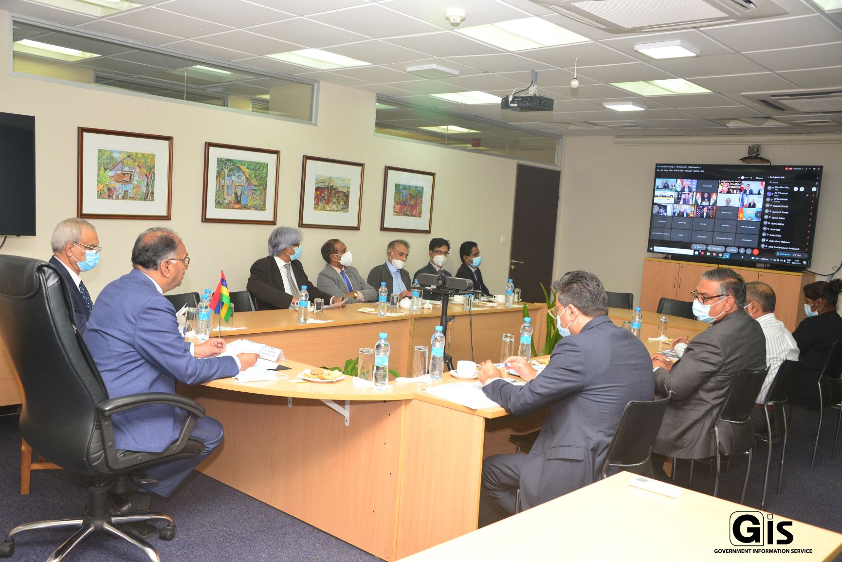 Launching of virtual inaugural session of First Indo-Pacific Business ...