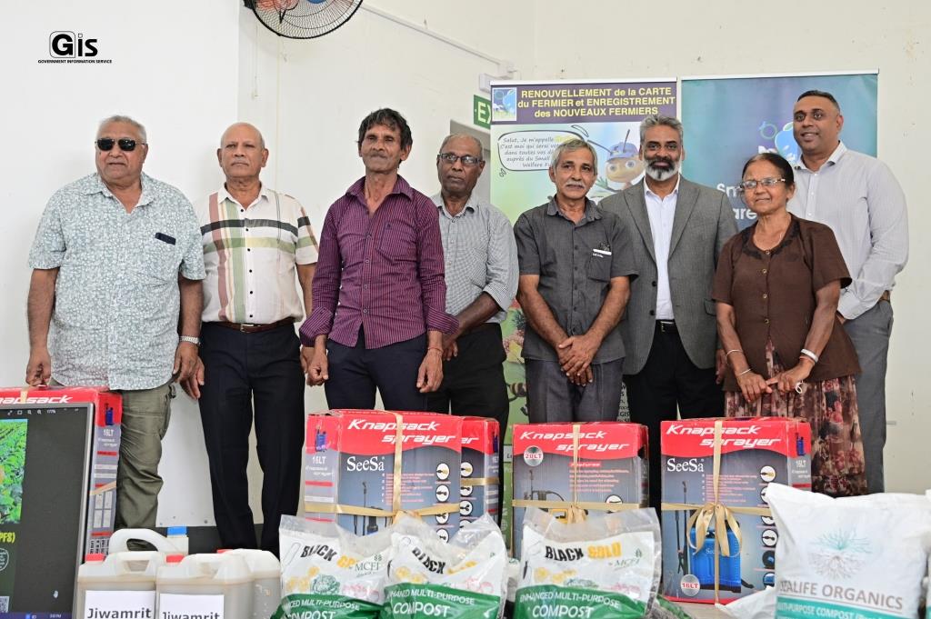 Locally Produced Fertiliser Subsidy Scheme launched by Minister Gobin