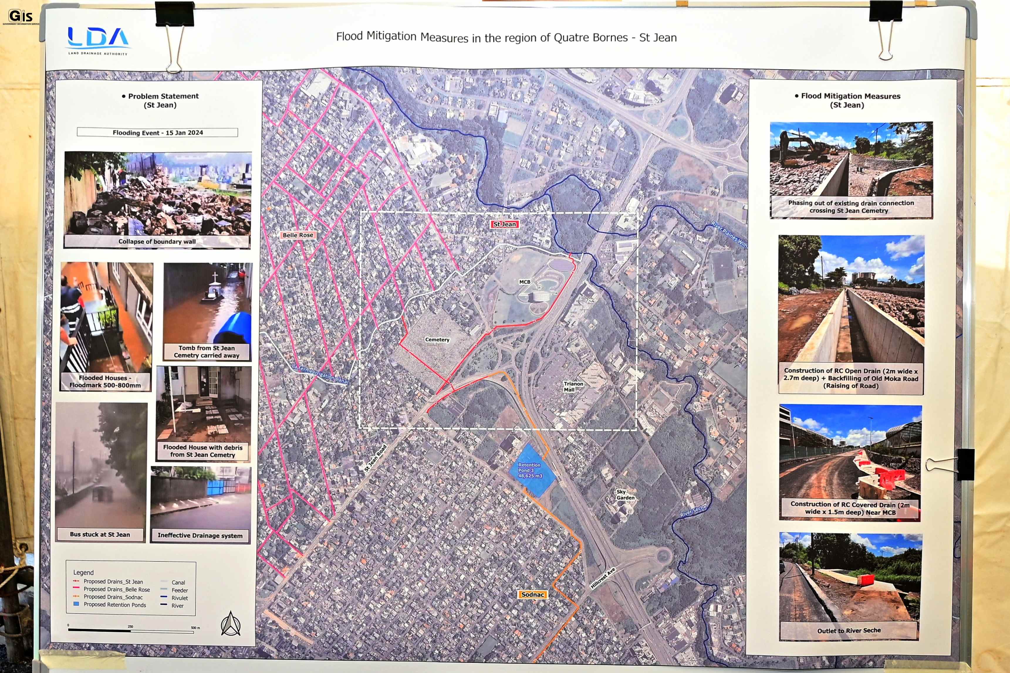 Major drainage project completed to alleviate flooding near St. Jean ...