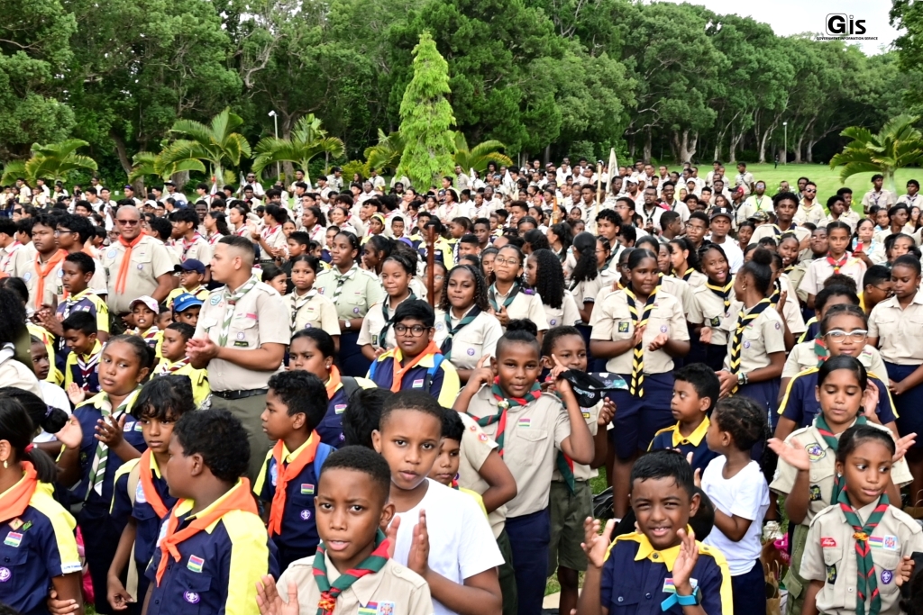 Mauritian Scouts honoured for Leadership and Service