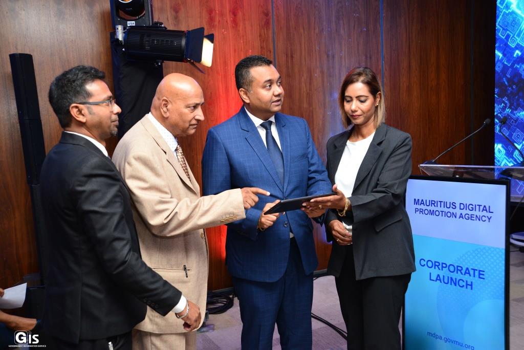 Minister Balgobin unveils new branding of the Mauritius Digital ...