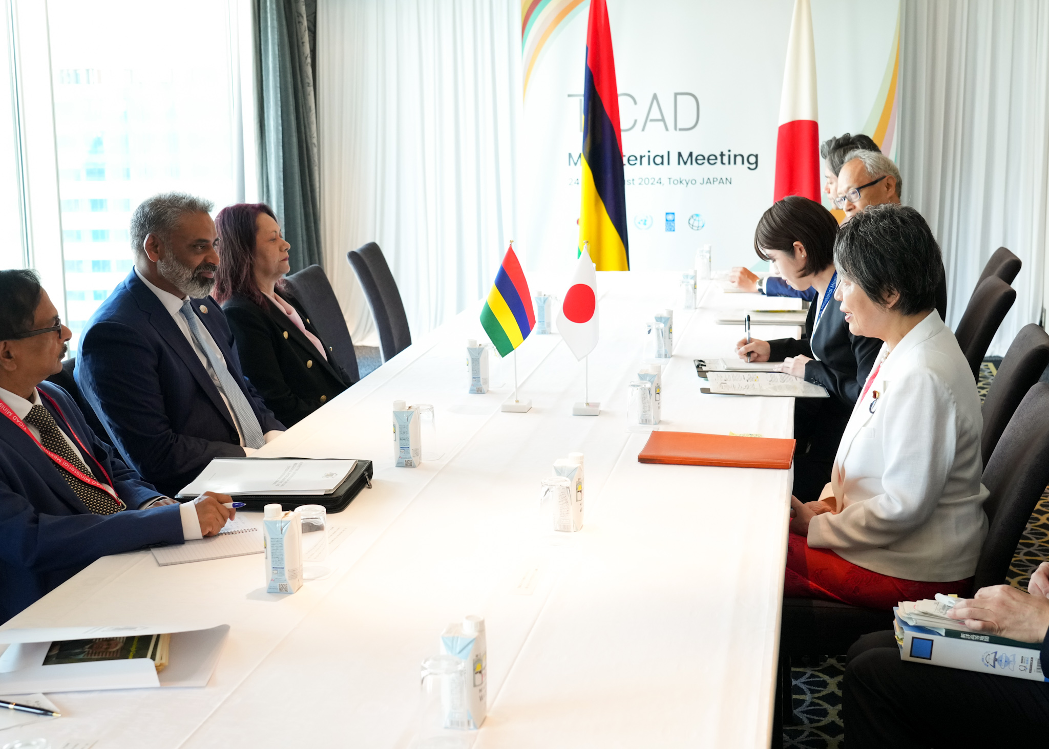 Minister Maneesh Gobin attends TICAD Ministerial Meeting in Tokyo ...