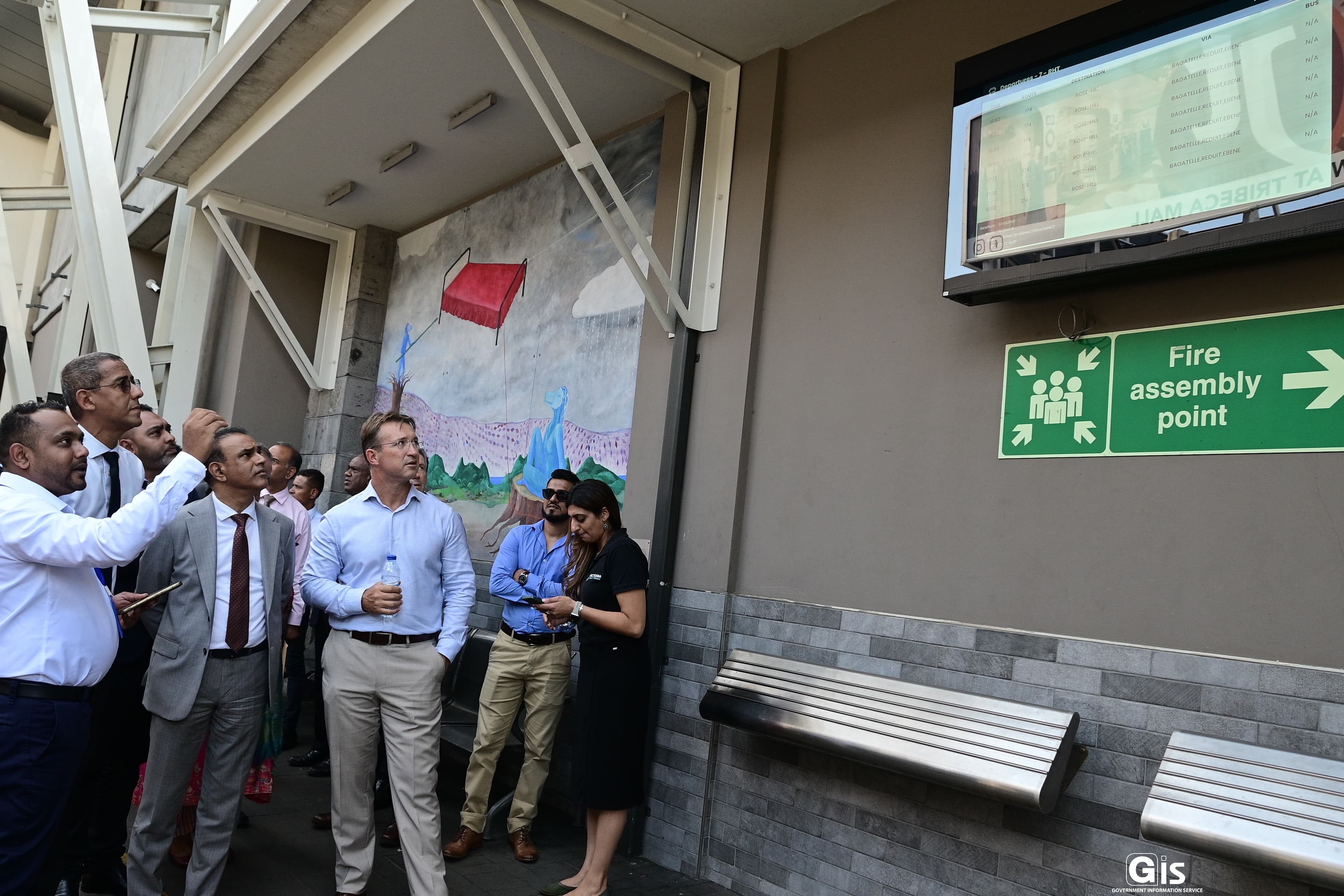 Ministers conduct site visit at Victoria Urban Terminal to address ...