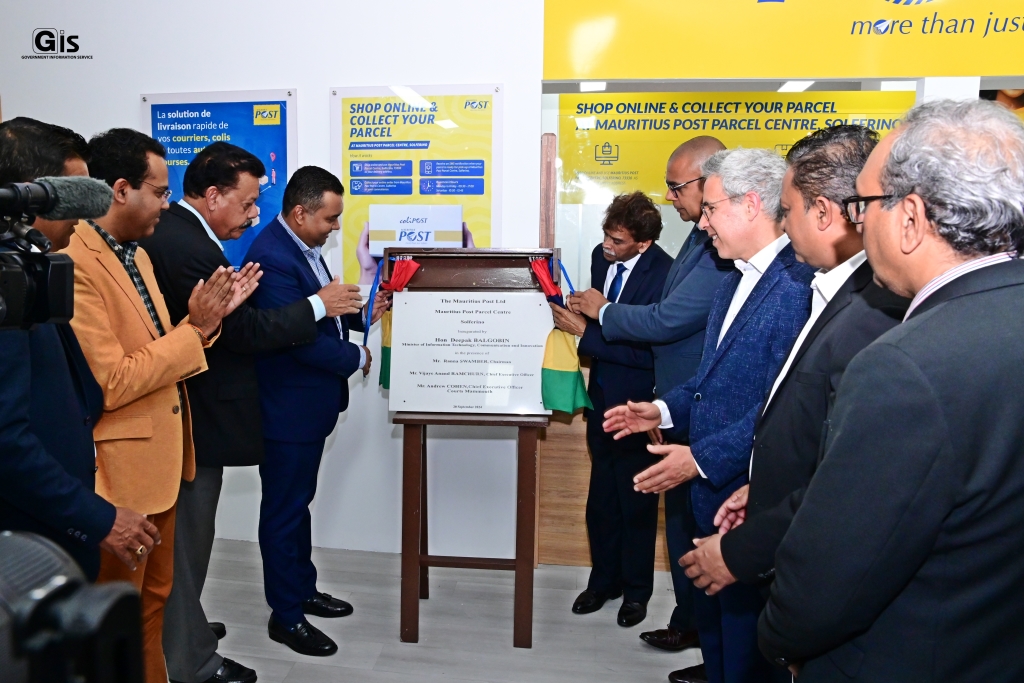 New Mauritius Post Parcel Centre inaugurated in Solferino