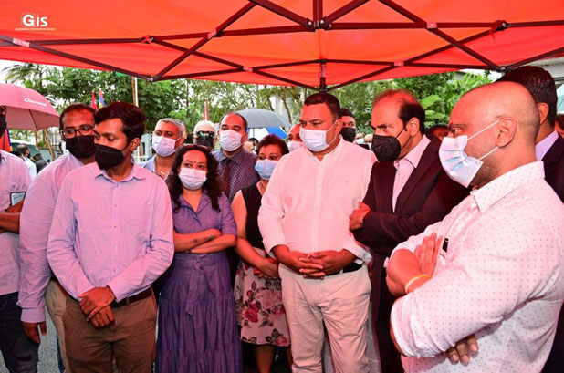 Newly reconstructed Atlee Bridge inaugurated by the Acting Prime Minister