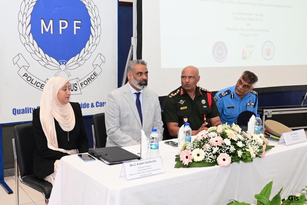 Newly recruited Police Officers and Fire Fighters trained on their ...