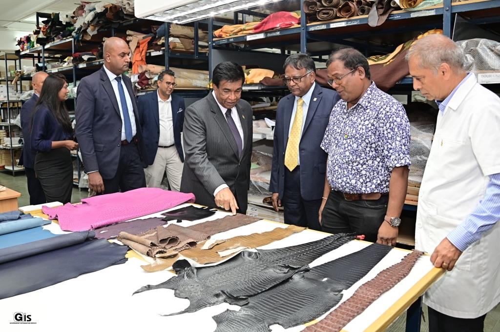 President Roopun visits Filao Group in context of National Day celebrations