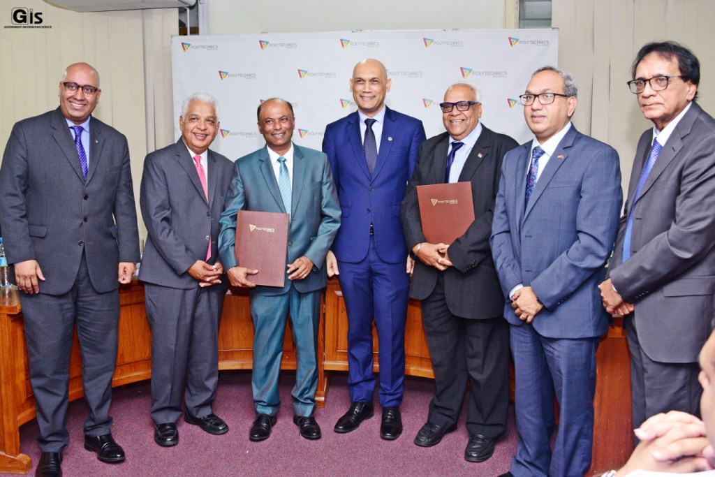 TFSMC and Polytechnics Mauritius Ltd sign MoU to promote capacity ...