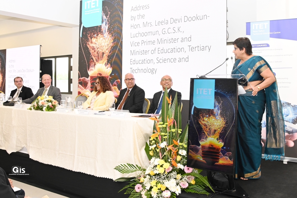 Technical Education: VPM Dookun-Luchoomun inaugurates 6th ITET Training ...