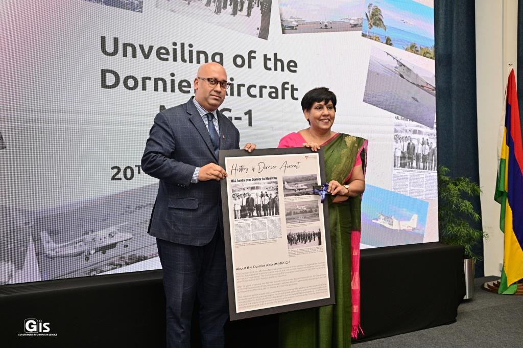 VPM Dookun-Luchoomun unveils MPCG-01 Dornier Aircraft