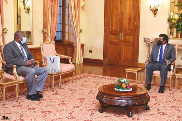 Chairperson of Rodrigues Regional Assembly pays courtesy call on ...